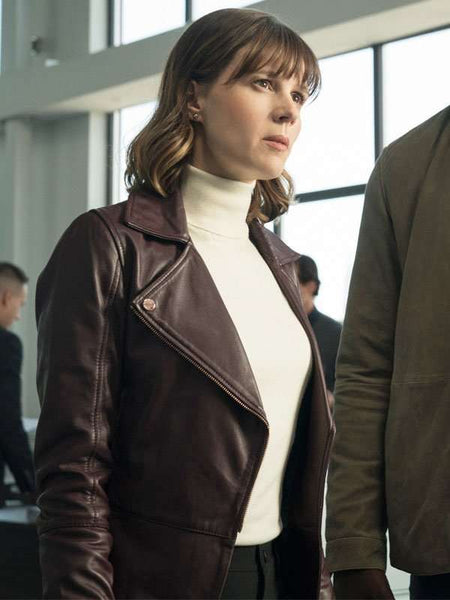 Evil Kristen Bouchard Purple Leather Jacket – Edison Jacket