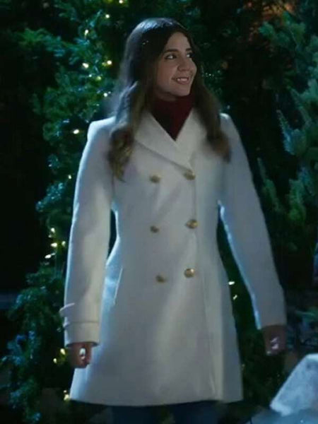 Maxine Denis Holiday Mismatch 2024 White Coat – Edison Jacket