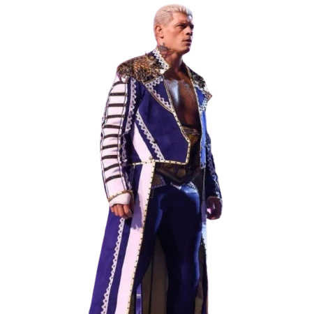 Cody Rhodes Crown Jewel Military Coat – Edison Jacket