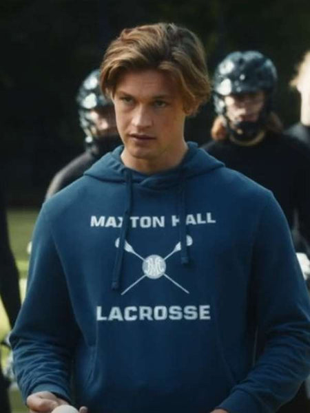 Maxton Hall The World Between Us James Beaufort Blue Hoodie – Edison Jacket