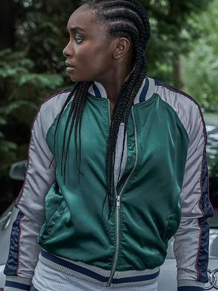 The Old Guard KiKi Layne Bomber Jacket – Edison Jacket