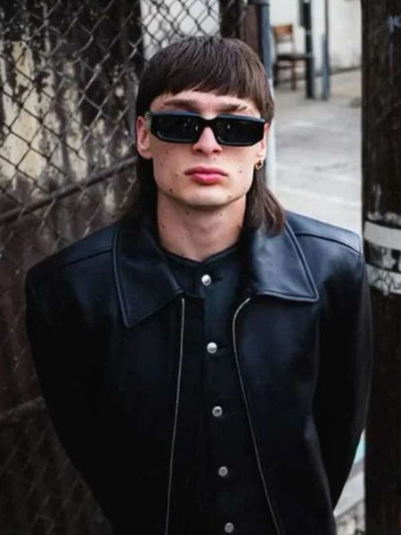 Peso Pluma Peso Completo 2024 Leather Jacket – Edison Jacket