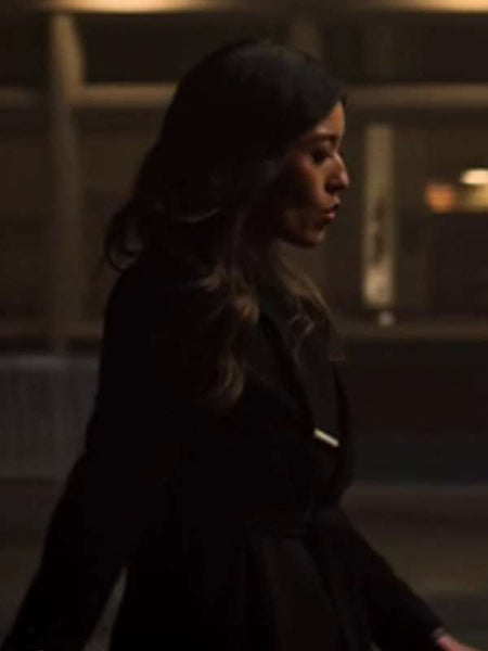 Amanda McCoy Superman and Lois S04 Black Coat – Edison Jacket