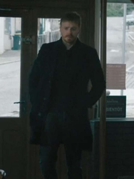 River Cartwright Slow Horses S04 Black Coat – Edison Jacket