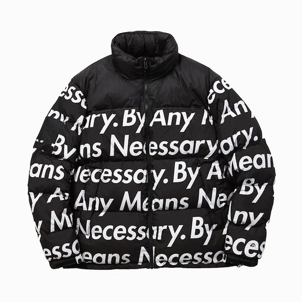 Goku Drip Puffer Jacket | Edison Puffer Jacket – Edison Jacket