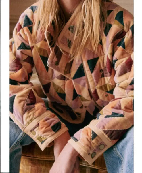 Sweet Magnolias S04 Maddie Townsend Patchwork Jacket – Edison Jacket