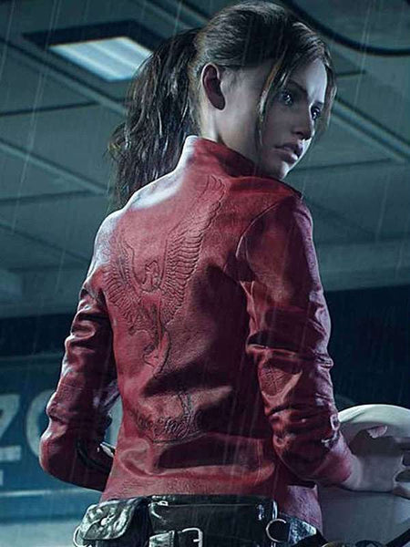 Resident Evil 2 Claire Redfield Red Jacket – Edison Jacket